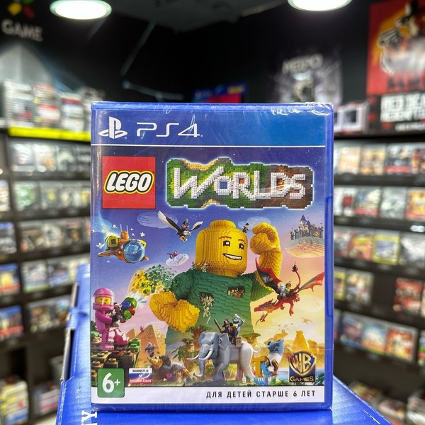 Игра Игра Lego: Worlds PS4 (Русская версия) (Box) (PlayStation 4 купить ...