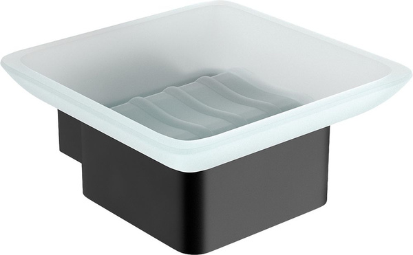 Мыльница Lemark Smooth line 9742017 настенная, из нержавейки, черная купить на OZON по низкой ...