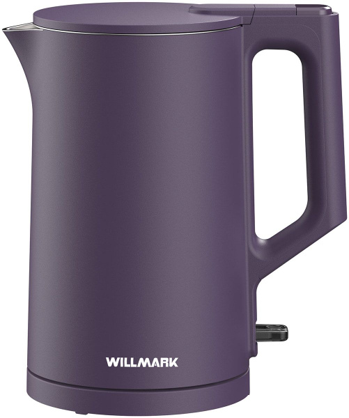 Купить электрический чайник WILLMARK WEK-1828PS, фиолетовый, Металл/пластик по низкой цене ...