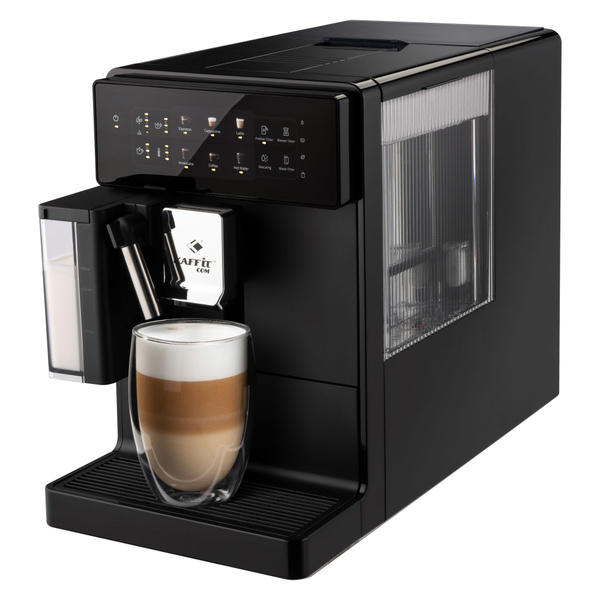 Автоматическая кофемашина KAFFIT COM A3, черный купить по выгодной цене в интернет-магазине OZON ...