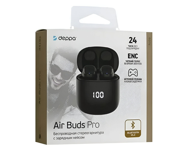 Наушники Внутриканальные Deppa Air Buds Pro - купить по доступным ценам ...