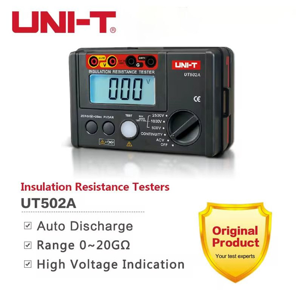 UNI-T instrument UT502A цифровой тестер сопротивления изоляции 500-2500 ...
