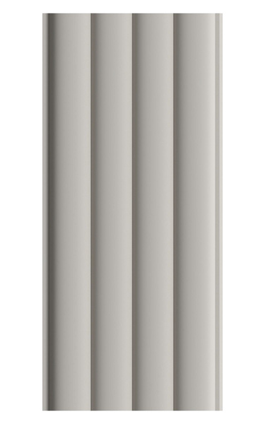 Панель Стеновая Реечная МДФ Stella Wave De Luxe Sandgrau 2700x119x16мм ...