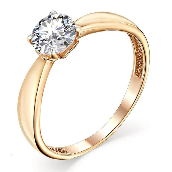 ALEVIO Кольцо Золото красное 585 пробы - купить с доставкой по выгодным ...