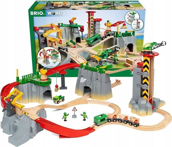 BRIO 36010 Деревянная железная дорога /Грузовой горный набор купить на ...