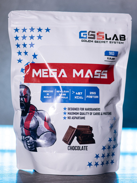 GSS Lab Mega Mass Гейнер для набора мышечной массы - купить с доставкой по выгодным ценам в ...