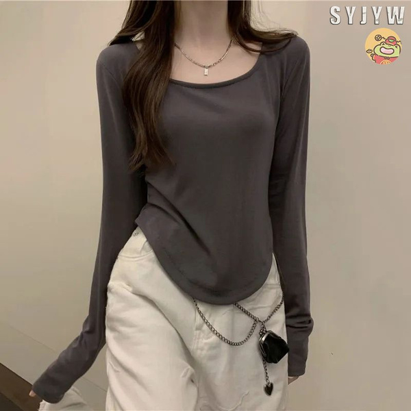 Лонгслив SYJYW - купить с доставкой по выгодным ценам в интернет-магазине OZON (1573705061)