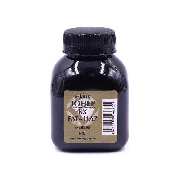 Расходник для печати БУЛАТ s-Line KX-MB1900-60, Черный (black), для ...