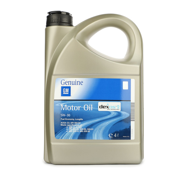 Масло моторное General Motors 4 л GM/OPEL/CHEVROLET^93165556 купить c ...