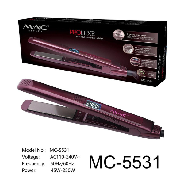 Выпрямитель для волос MAC styler mac-5531 - купить по доступным ценам в интернет-магазине OZON ...