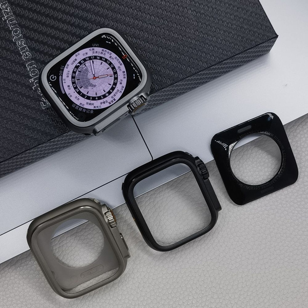 Корпус Защитный чехол для 45 мм apple iwatch 7/8/9 металл - купить с ...