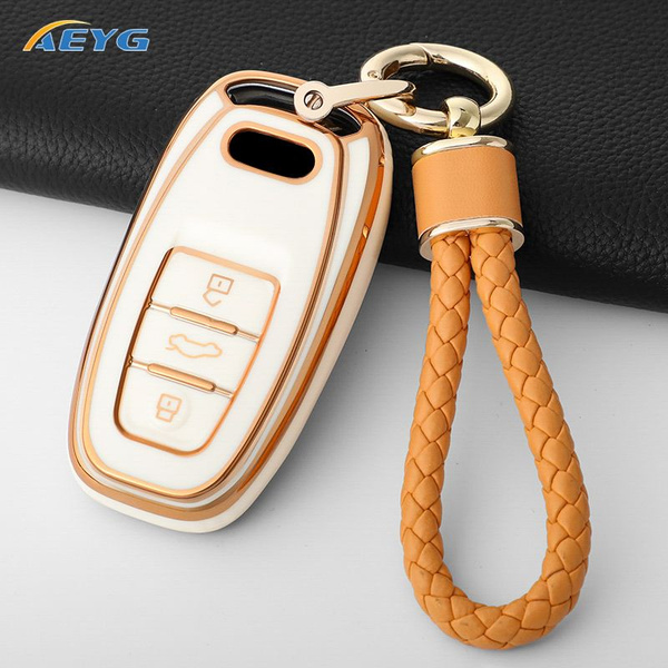 Характеристики Чехол для автомобильного ключа из ТПУ для Ауди Audi A1 A3 8V A4 B8 B9 A5 A6 C7 A7 ...