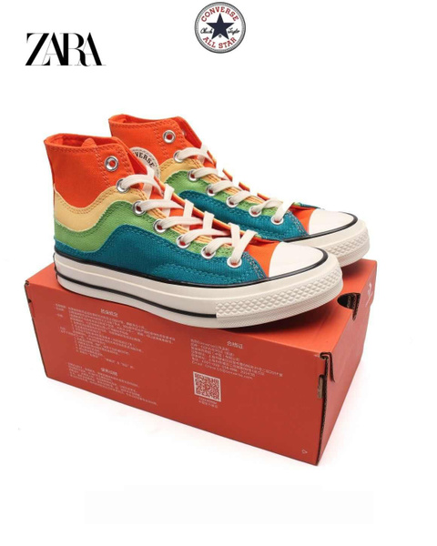 Кроссовки Zara Converse Chuck All-Star 08 Tee - купить с доставкой по ...