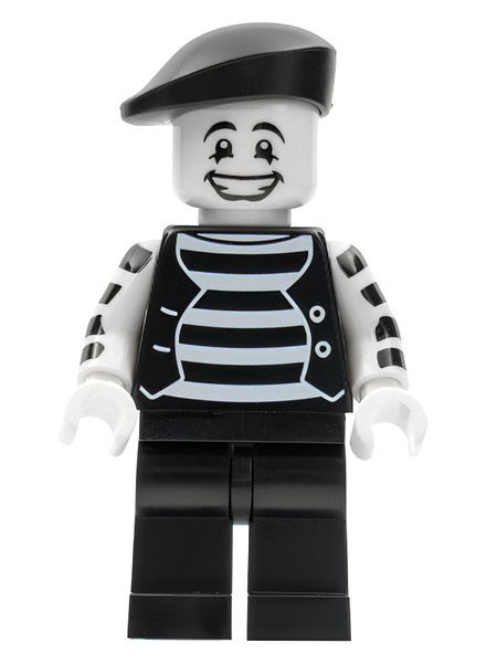 Минифигурка LEGO Collectible Mime, Series 2 col025 U - купить с ...