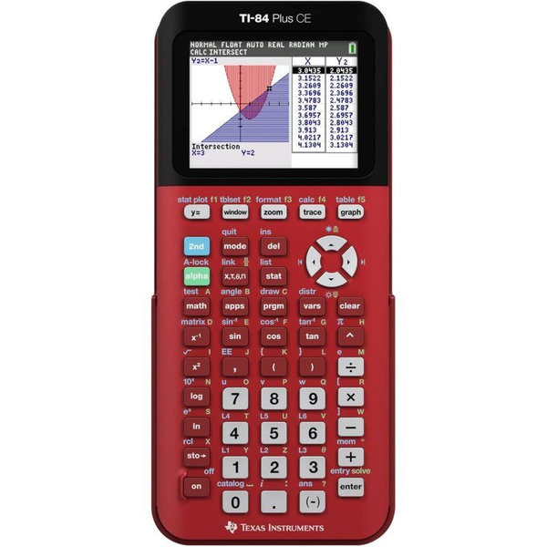 Графический калькулятор TEXAS INSTRUMENTS TI-84 PLUS CE-T Python ...