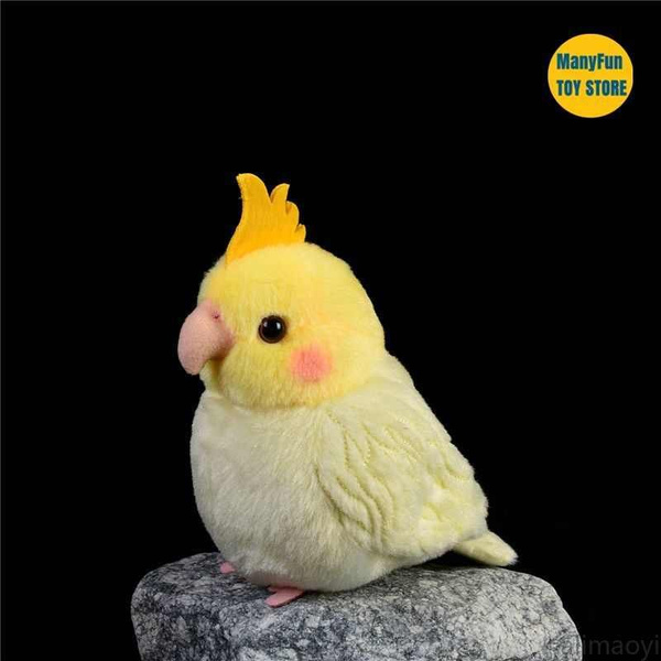 Реалистичная мягкая плюшевая игрушка Корелла Попугай птица купить на ...