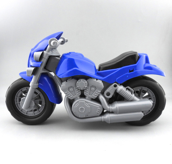 Игрушка мотоцикл 26 см купить по низким ценам в интернет-магазине OZON ...