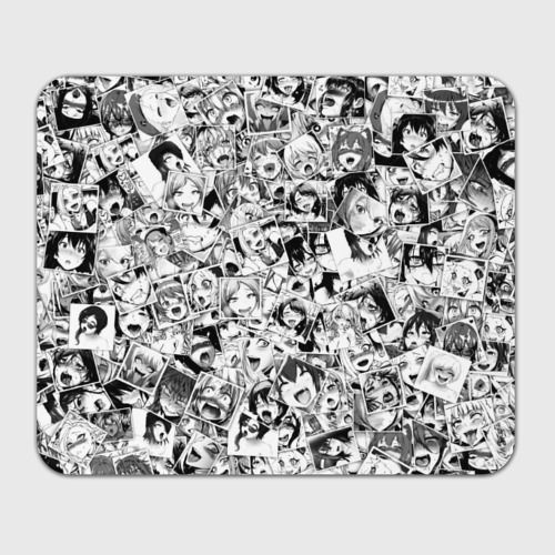 Ahegao faces pattern Коврик для мыши - купить с доставкой по выгодным ...