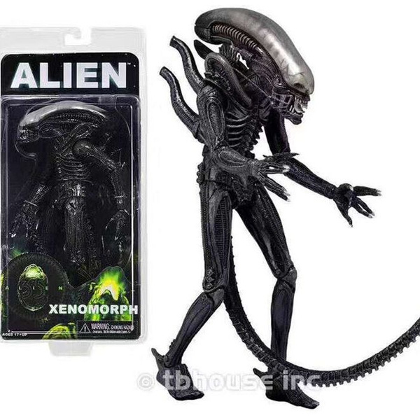 NECA Alien vs. Predator Wave 2 1979 Модель с прозрачной головой и синей ...