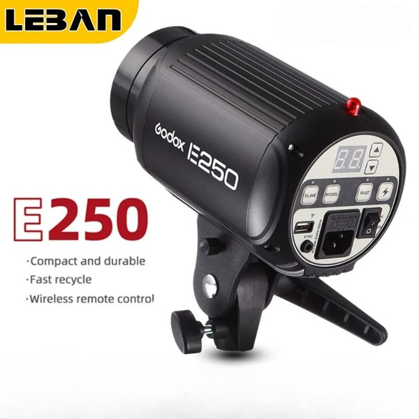 Godox E250 Студийная стробоскопическая вспышка для фотосъемки мощностью ...