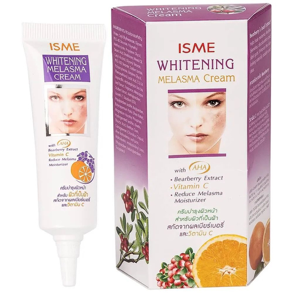 Isme Отбеливающий крем от пигментации Whitening MELASMA, 10 мл - купить ...
