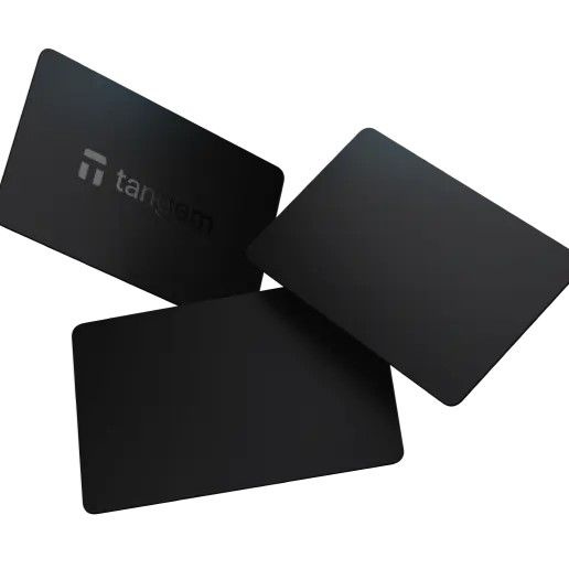 Холодный криптокошелек Tangem Wallet 2.0 Stealth на 3 карты ...
