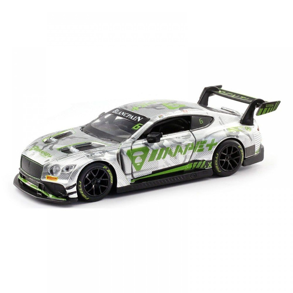 Машинка Tiny RMZ HOBBY 1/32 Bentley Continental GT3 #6 AAPE Pull Back ...