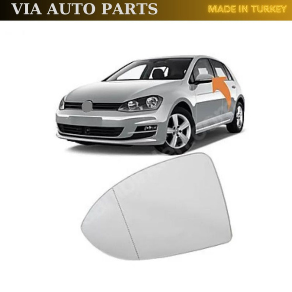 Зеркальное стекло с подогревом левой стороны для Volkswagen Golf Mk7 ...