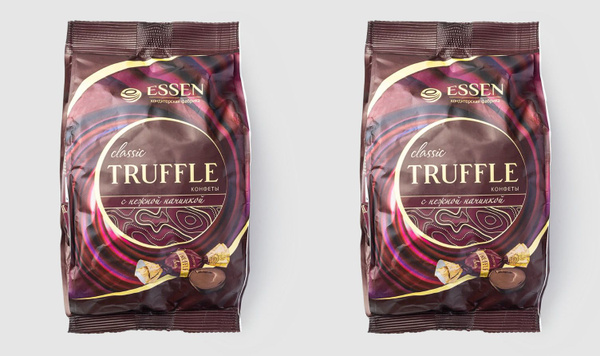 Essen/ Конфеты Конфеты Truffle classic Трюфель классический, 200 г, 2 ...