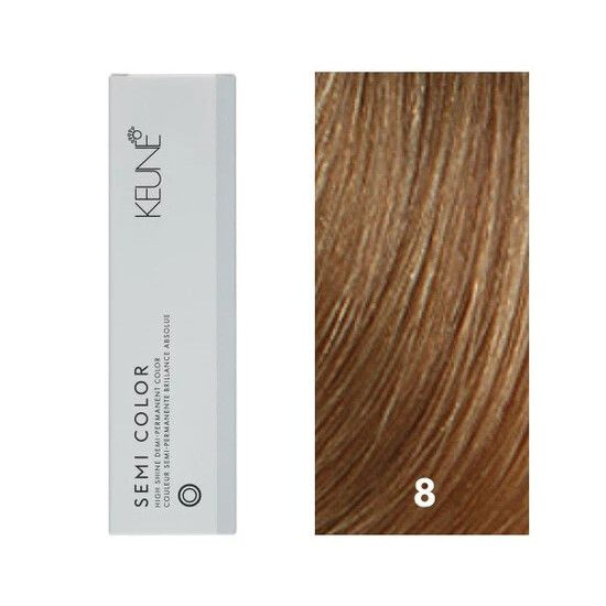 KEUNE SEMI COLOR 8, 60ml - краска для волос Светлый блондин купить на ...