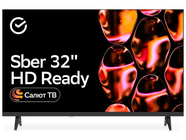 Sber Телевизор 32" HD, черный купить на OZON по низкой цене (1834728305)