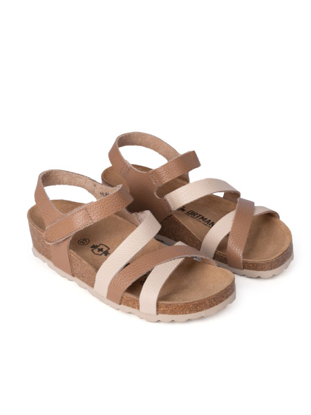 Сандалии Женский Ortmann, размер 38 Натуральная кожа Анатомическая стелька R (средняя) Лето ...