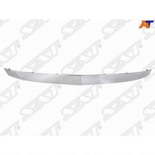 Молдинг решетки, хром для Рено Логан 1 фаза 2 2009-2015, Renault Logan ...