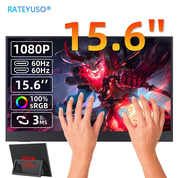 Монитор RATEYUSO ZQ15T 15.6" - купить по выгодной цене в интернет ...