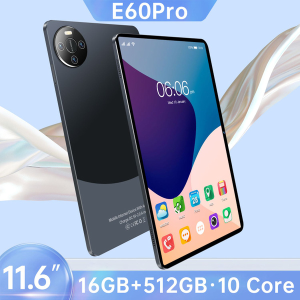 Купить планшет E60pro 90 Гц Высокая Кисть Развлечения AV Офис Обучение0 6.74", 16 GB по низкой ...