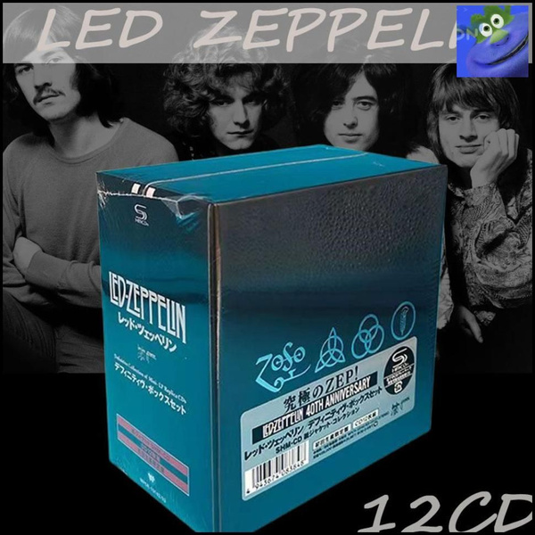 12 x CD LED ZEPPELIN, дисковый бокс-сет Led Zeppelin. купить на OZON по низкой цене (1731262968)