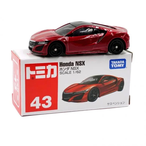 Машинка Takara Tomy Tomica 1/62 Honda NSX BX043 Diecast Scale Model Car купить на OZON по низкой ...