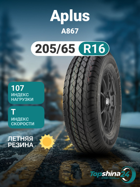 APLUS A867 Шины летние 205/65 R16 107T 1008720 (1629135796)