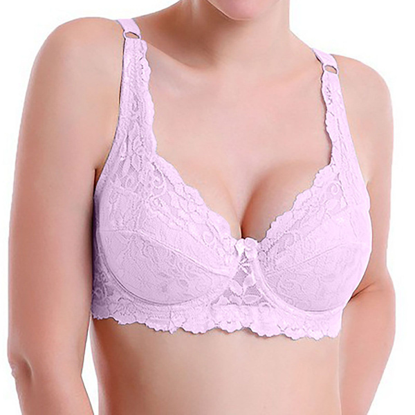 Бюстгальтер Женский Yrtoes бралетт, классическая чашка, размер 95B пыльная роза Полиэстер ...
