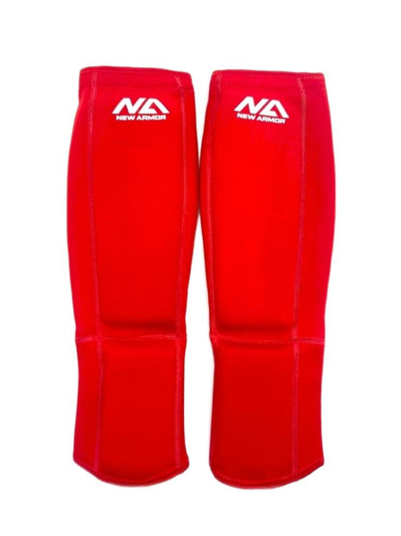Защита голени Neoprene New Armor красный XL купить на OZON по низкой ...