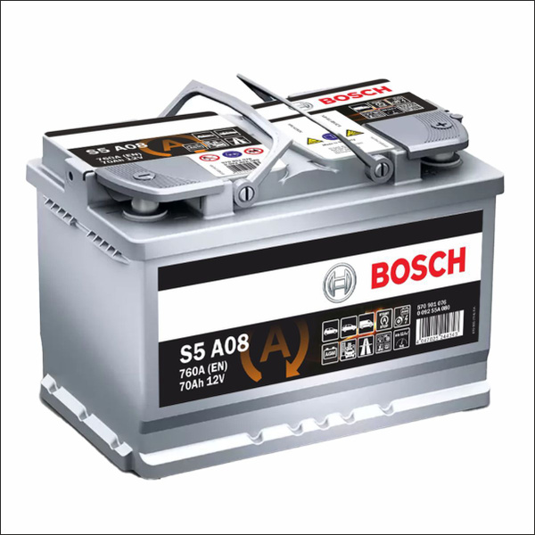 Bosch Аккумулятор автомобильный, 70 А•ч, Обратная (-/+) полярность ...