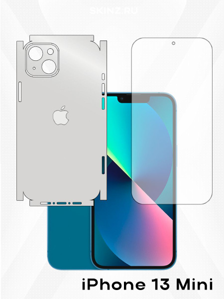 Защитная пленка на экран и заднюю панель для iPhone 13 Mini купить на ...