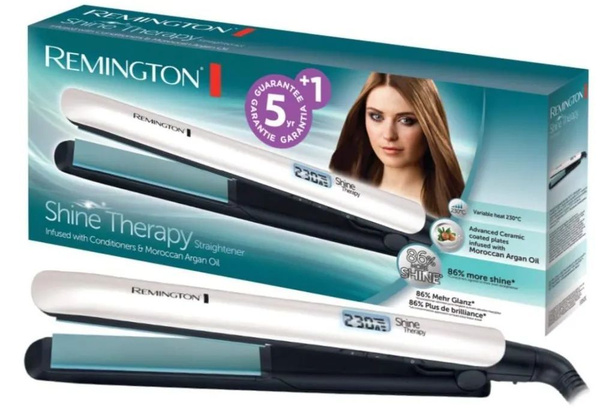 Выпрямитель Remington S8500 E51 Shine Therapy,термоустойчивый чехол ...