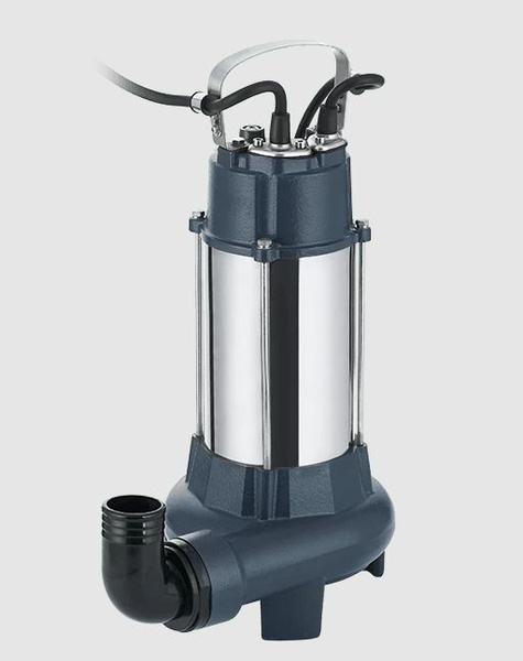 Погружной фекальный насос FEKACUT V750DF 0.75 кВт, Ду50, 220В, 7.5 м, 15 м3/час, с режущим ...