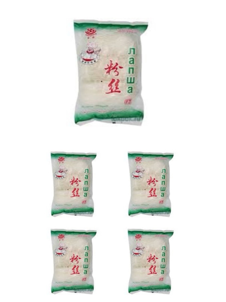 Лапша Фунчоза SHUANGSHENG ТОНКАЯ 140гр 5шт купить на OZON по низкой ...
