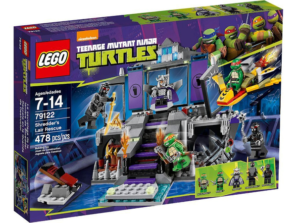 Конструктор LEGO TMNT 79122 "Спасение из логова Шреддера" купить на ...