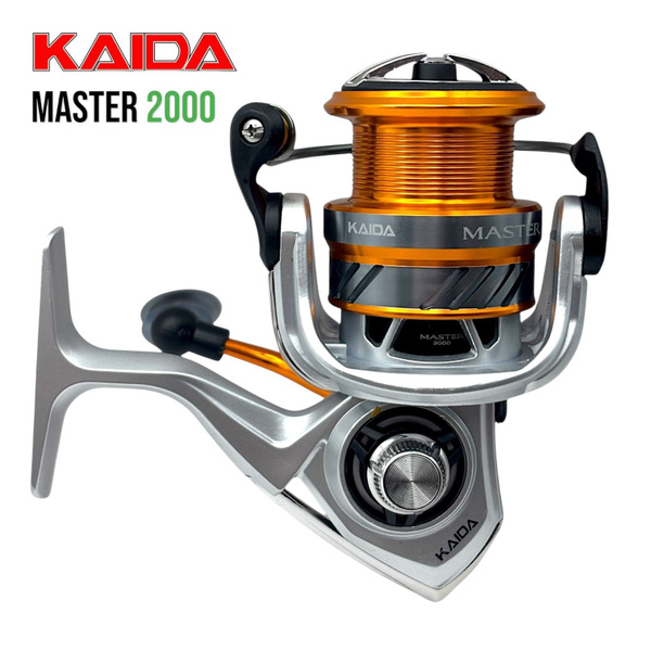 Катушка KAIDA Master, Безынерционная, 2000, Передний фрикцион купить c доставкой на OZON по ...