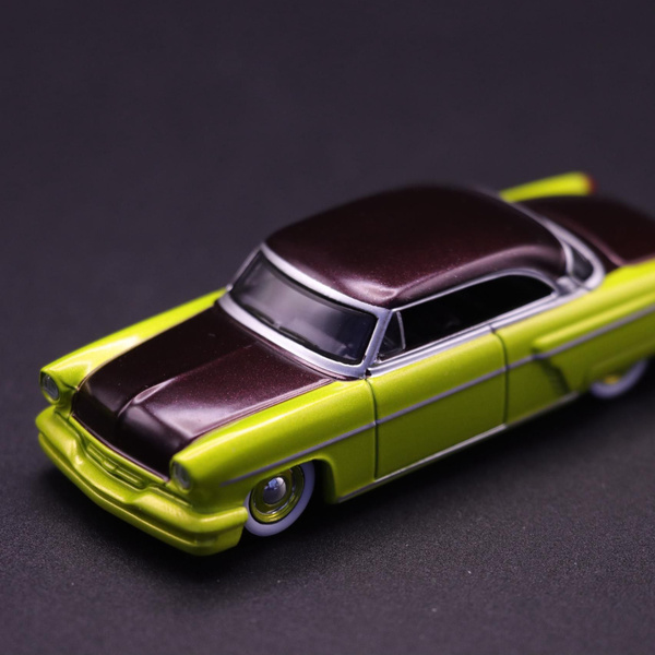 Машинка TSM MINI GT 1/64Lincoln Capri Hot Rod 1954 Port rudder #794 Die ...