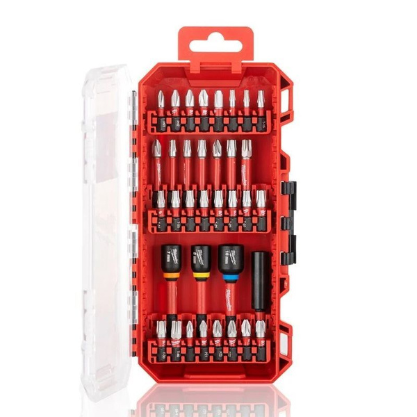 Milwaukee 35 шт. Набор ударных бит SHOCKWAVE 4932492003 для шуруповерта ...