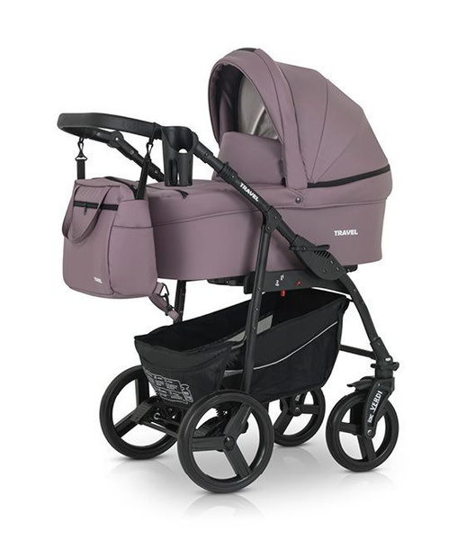 Коляска Verdi TRAVEL 3в1 (color 09) сиреневая экокожа купить на OZON по ...